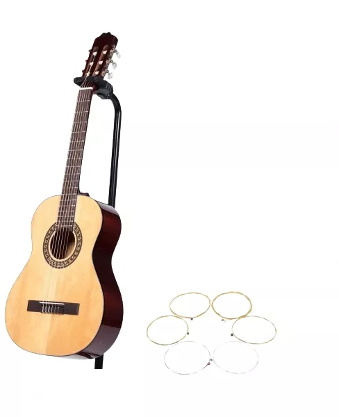 Chitara clasica din lemn 95 cm IdeallStore® set de corzi incluse clasic - cel.ro