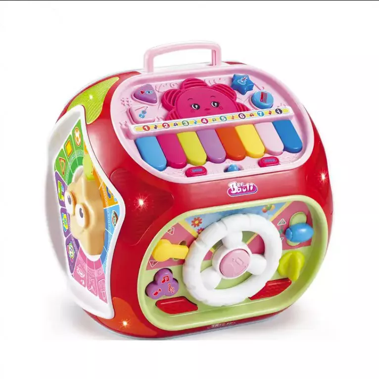 Jucarie cub interactiva si educativa cu diverse activitati cantece si ...