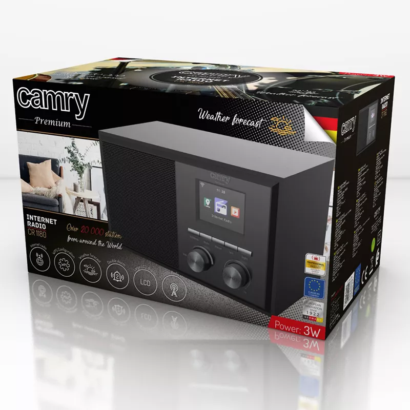 APARAT RADIO INTERNET CR 1180 CAMRY CR1180 - cel.ro