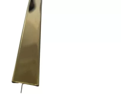 Profil prag de trecere T inox auriu oglinda 15X2700 mm PT15AL - cel.ro