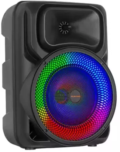 Boxa portabila cu microfon ZQS8147 45W PMPO BT/FM/USB/AUX RGB MRKT10765 ...