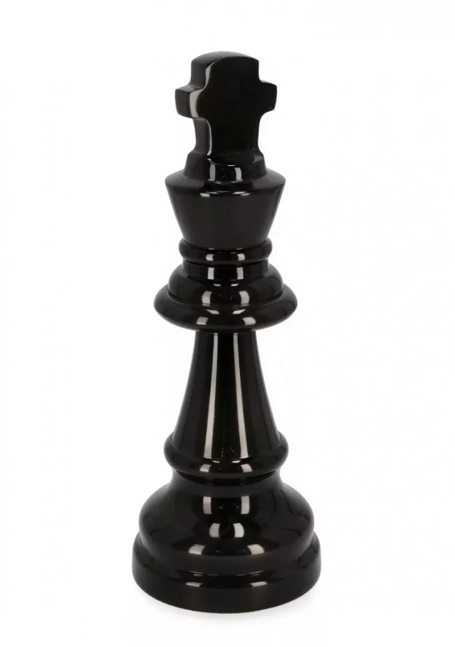Set 2 piese Sah decorative metal negru 9.5x26.5 cm 0184780 - cel.ro