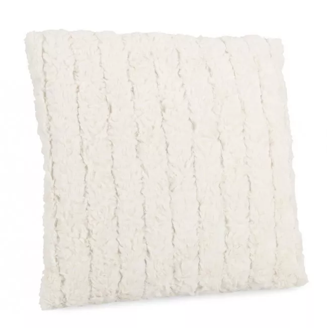 Set 6 perne textil ivoire Wolly 45x45 cm 0464066 - cel.ro