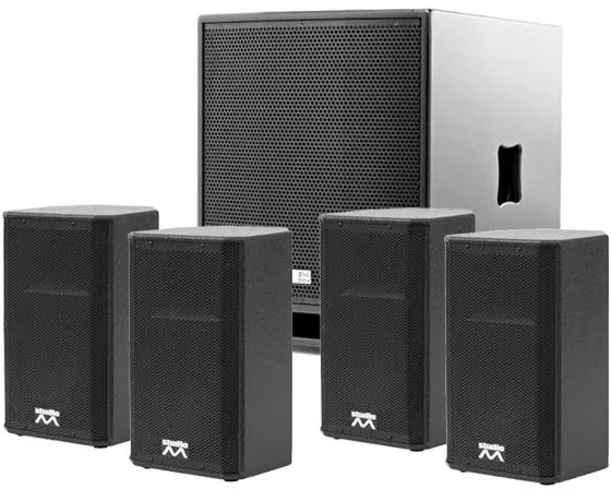 Sistem audio activ Acoustic Power 3 bas 15 inch 4 boxe 660W 60186 - cel.ro