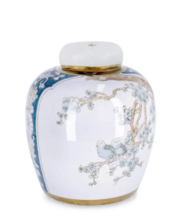 Vaza flori portelan Liang 21x24 cm 0503269 - cel.ro