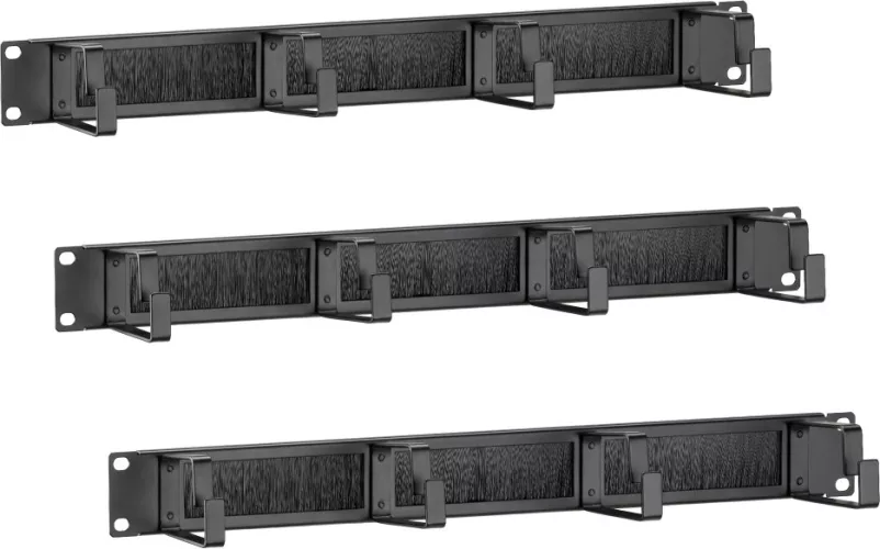 Set 3 Organizatoare pentru cabluri 1U 19 Kwmobile Gri Otel 54407.03.01 ...