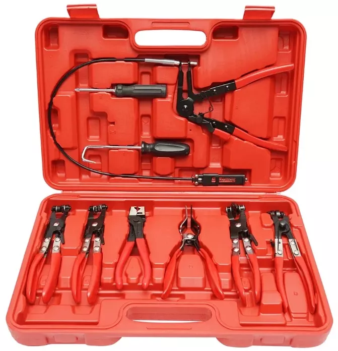 Trusa clesti pentru coliere furtun si conducte 9 piese DISMF22 BK78715 ...