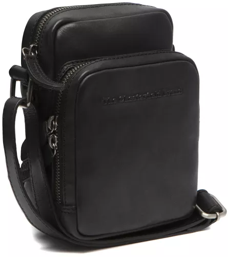 Geanta barbati din piele naturala The Chesterfield Brand Toulouse Negru ...