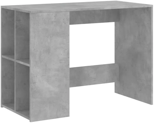 VidaXL Birou gri beton 102x50x75 cm lemn compozit 840544 - cel.ro