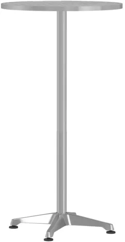 VidaXL Masa bar exterior inaltime reglabila Ø 59 5x70/114 5 cm aluminiu ...