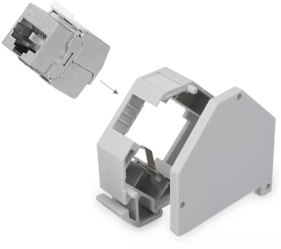 Set 8 Mufe CAT6A de 10 Gbit cu 8 carcase pentru cabluri Ethernet RJ45 ...