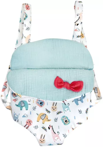 Sistem de purtare papusi Nines D Onil cu print animale 8ji_A-P - cel.ro