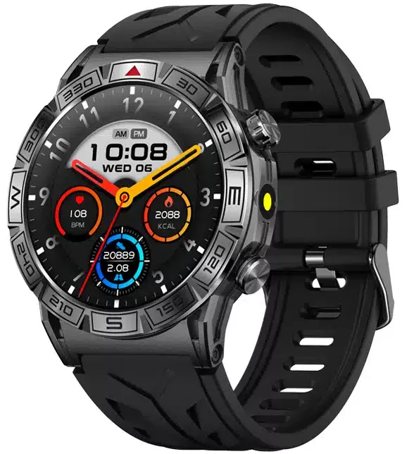 Ceas Smartwatch iQuality® Military Edition Rezistent la Apa 1ATM SWMERWSB