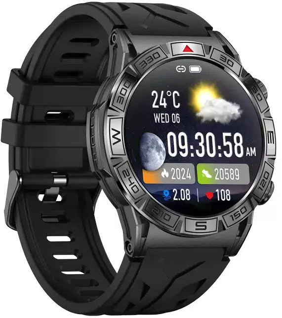 Ceas Smartwatch iQuality® Military Edition Rezistent la Apa 1ATM ...