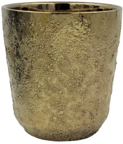 Masca de ghiveci auriu Mica 15x12 cm ufuh_95214040 - cel.ro