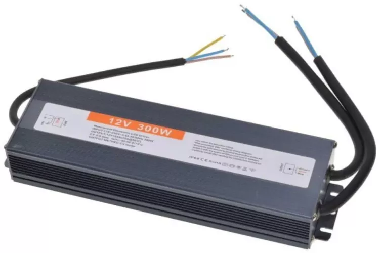 Sursa alimentare slim banda LED 12V 25A 300W IP65 SBLIP6812V300W - cel.ro