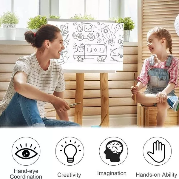 Rola hartie auto-adeziva si decupabila pentru desenat si colorat 3m x ...