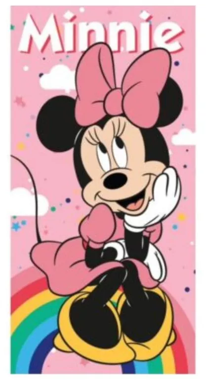 Set Minnie Mouse 3 in 1 Lenjerie de pat cu Husa pentru pilota 1 fata de ...