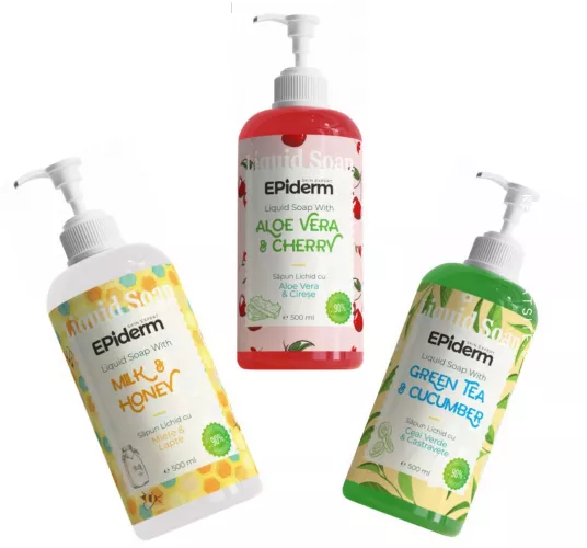 Pachet Epiderm Sapun 500 ml PACHEPISAP - cel.ro