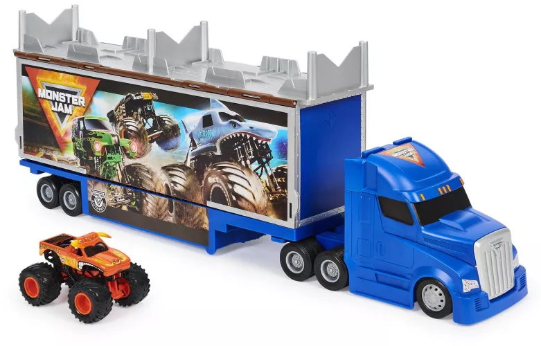 MONSTER JAM SET DE JOACA CAMIONUL CONVERTIBIL IN ARENA VVT6058258 - cel.ro