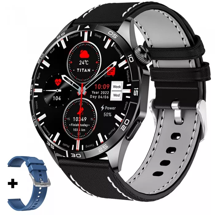 Smartwatch iHunt Watch 13 Titan AMOLED Display 1.43-inch Full Touch ...