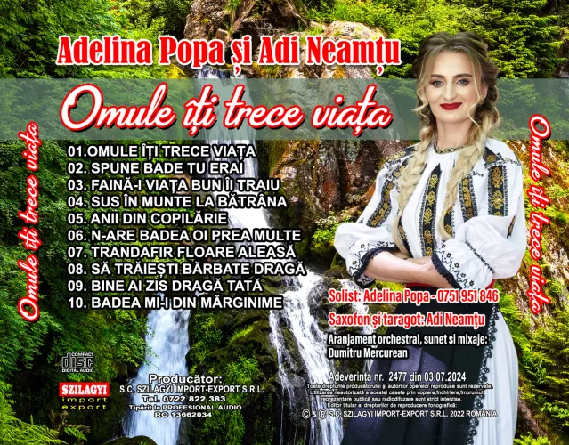 Adelina Popa si Adi Neamtu CD Audio 461 406 - cel.ro