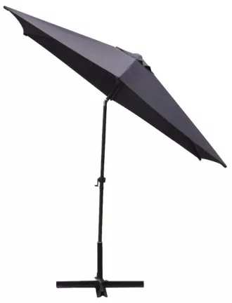 Umbrela de soare pentru plaja gradina si terasa diametru 3 m inclinare ...