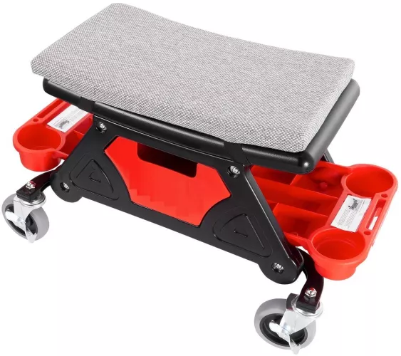 Scaun mobil service auto 4 x roti 3 x tavi depozitare Dimensiunea ...