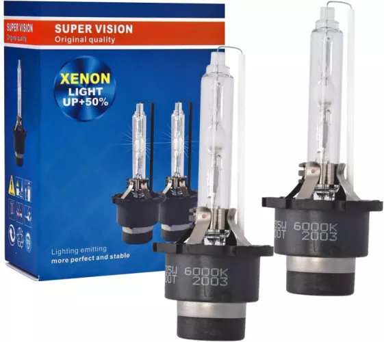 Set 2 x Becuri D2S Xenon 70W 12V 6000K MRKT10523