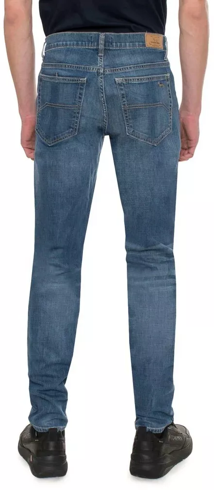 Blugi barbati Regular fit Harmont & Blaine W01234J83 Albastru L INTL ...