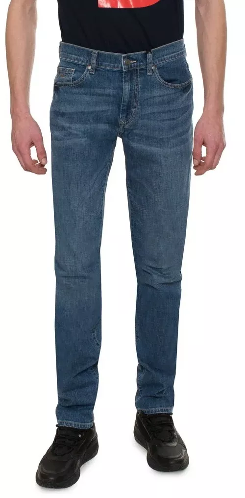 Blugi barbati Regular fit Harmont & Blaine W01234J83 Albastru L INTL ...