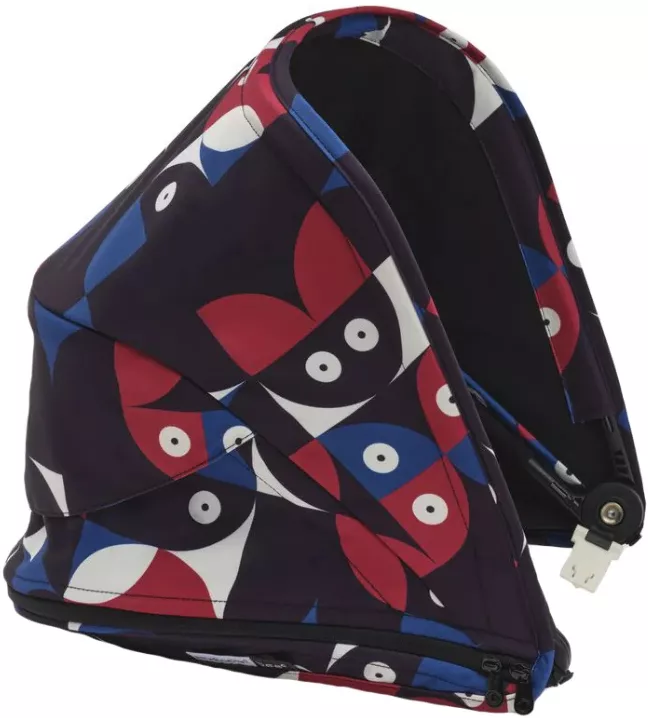 Capotina carucior Bugaboo Bee 6 Animal Explorer Red/Blue BGS002873010