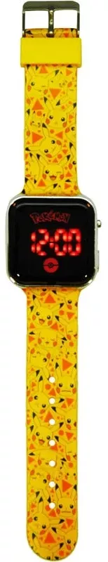 Ceas de mana copii led Pockemon Pikachu Galben fukx_953229268 - cel.ro