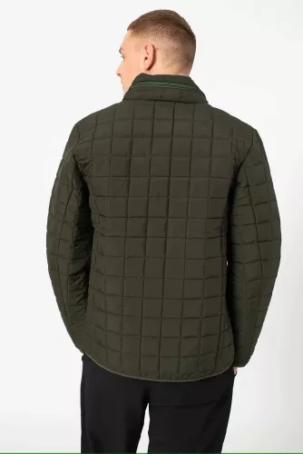 Geaca barbati Guess usoara cu vatelina Verde feriga M INTL qguy ...