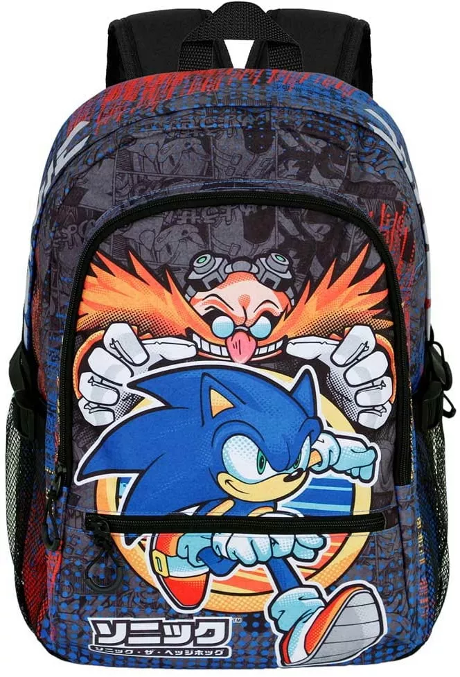 Ghiozdan scoala Sonic The Hedgehog Checkpoint 44 x 31 x 18 cm ...