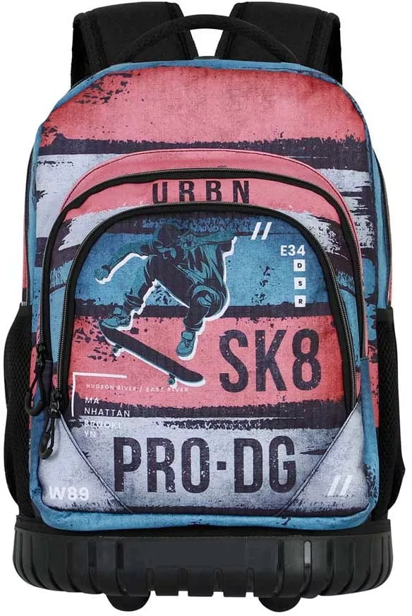 Ghiozdan Troler PRODG Urban SK8 47 x 32 x 27 cm Multicolor 47 x 32 x 27 ...