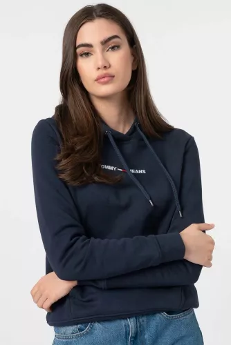 Hanorac dama Tommy Hilfiger DW0DW10132 Bleumarin f97i_953230136 - cel.ro