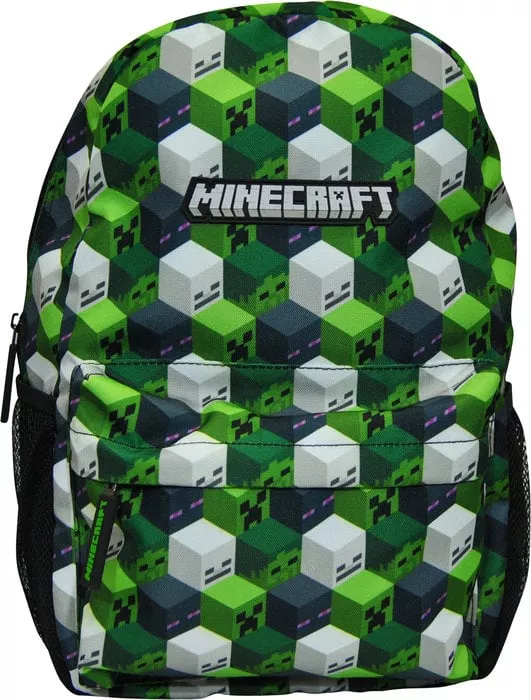 Rucsac Minecraft MCBAM009 40 x 29 x 13 cm 40 x 29 x 13 cm Negru/Verde ...