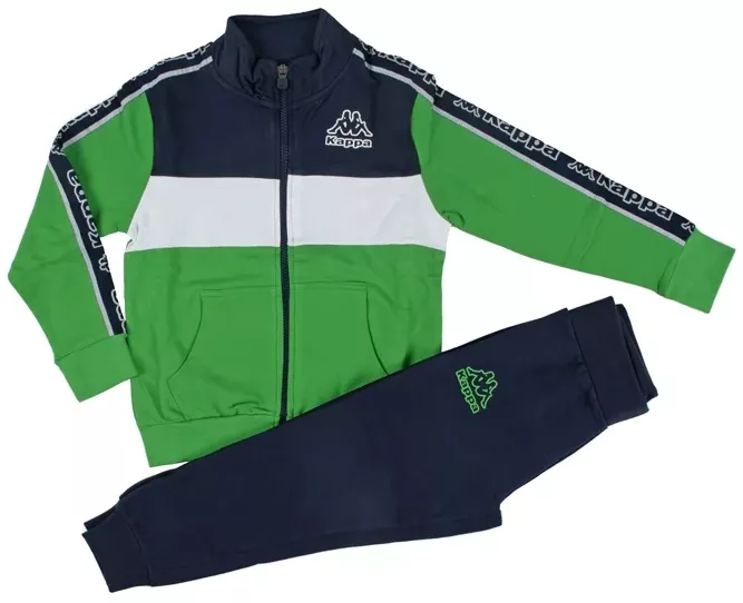 Trening baieti Kappa 8055T0001 104 CM 4 ani Verde bj3o_953230604 - cel.ro