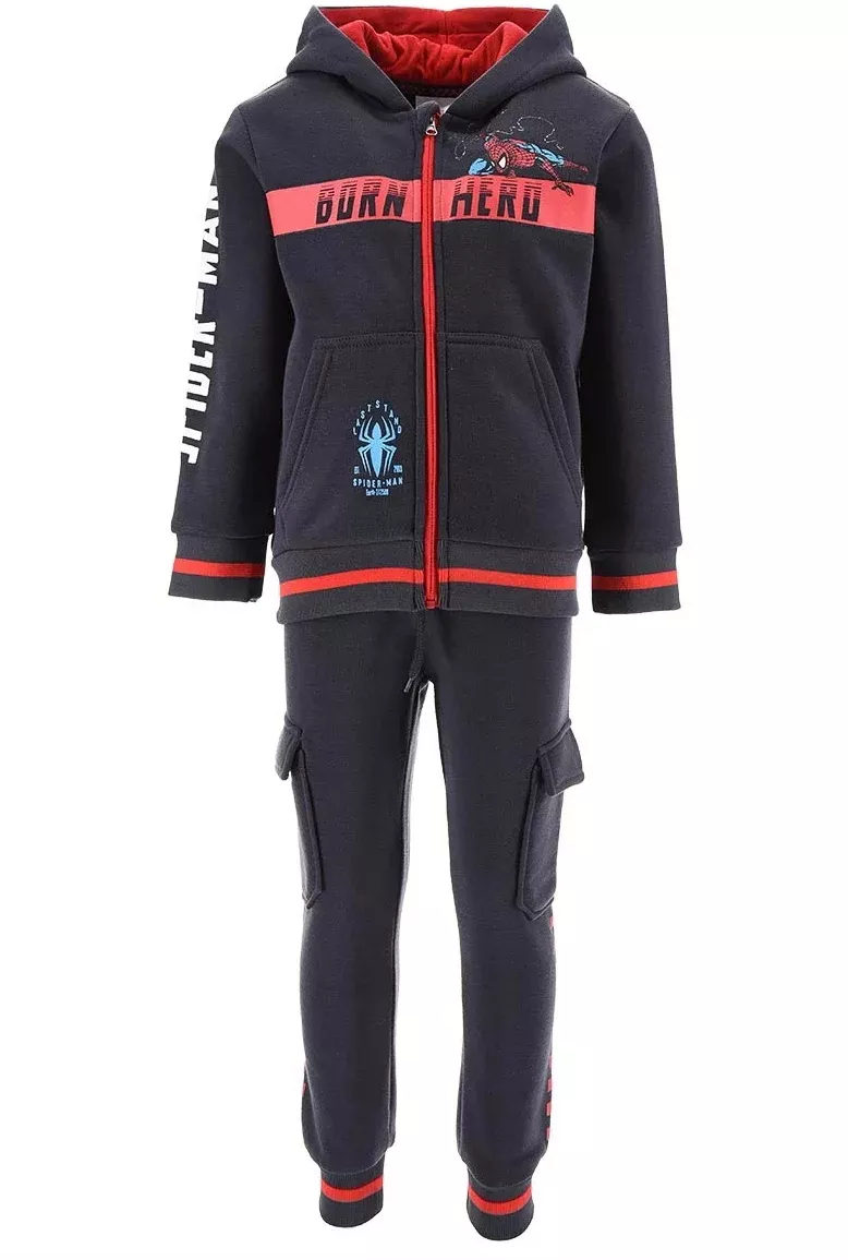Trening baieti Spiderman VH1159 4 ani Gri antracit 104 CM ilgf ...