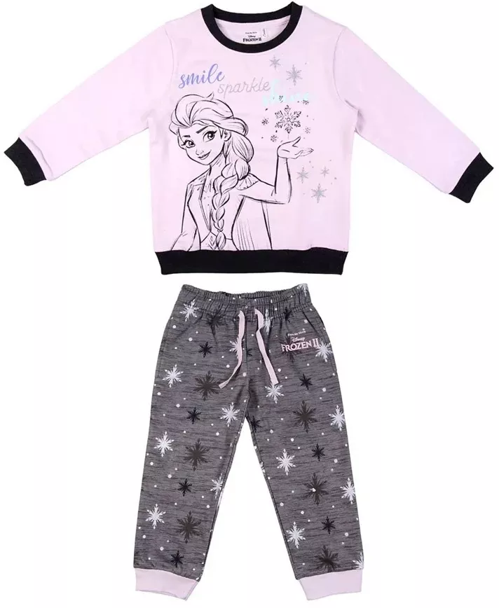 Trening fete Frozen 2200008012 Roz/Gri 7 ani 122 CM ljse_953234158 - cel.ro