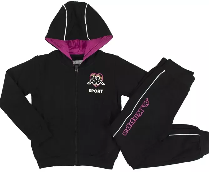 Trening fete Kappa 8041T0049 12 ani Negru 152 CM dxdm_953235839 - cel.ro