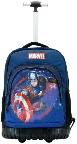 Troller Capitan America Albastru/Negru 47 x 32 x 27 cm 47 x 32 x 27 cm ...