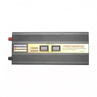 Invertor tensiune de la 12V la 220V 2000W cu protectie + USB ALM 040723-3 - cel.ro