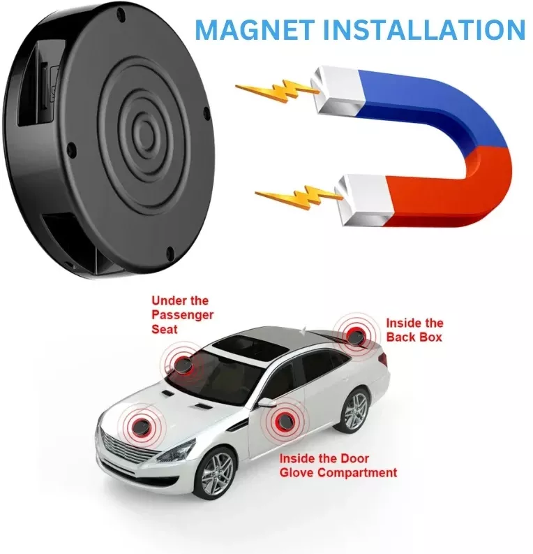 Mini GPS tracker iUni L6 cu Microfon Spion GSM 4G Localizare si urmarie ...