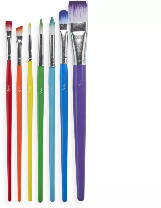 Set de 7 pensule universale colorate iojf_996846198 - cel.ro