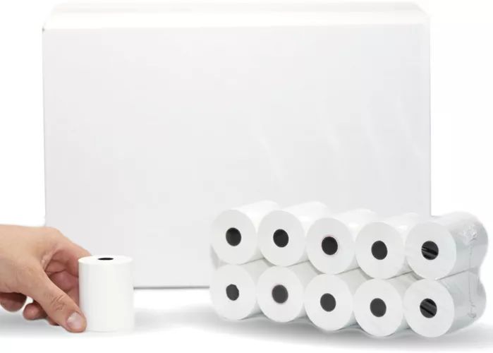 Role hartie termica ROLTECH 80mm x 45m non-BPA 60 role/cutie rth-053 - cel.ro