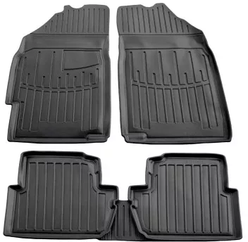 Set covorase auto din cauciuc tip tavita pentru Chevrolet Spark M300 2009-2015 - cel.ro
