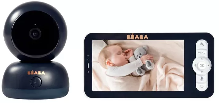 Video Monitor Digital + Wi-Fi Beaba ZEN Premium Night Blue B930353 - cel.ro
