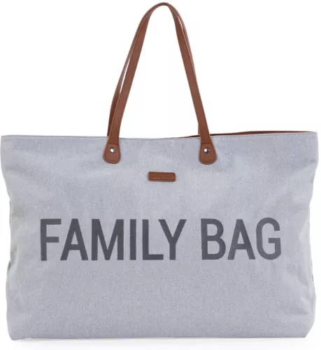 Geanta Childhome Family Bag Canvas Gri CH-CWFBCGA - cel.ro